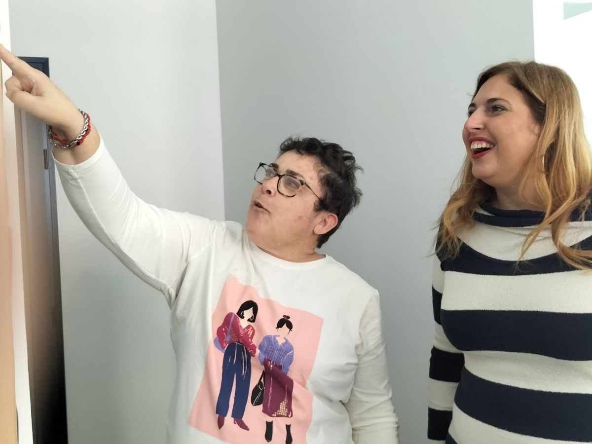 La Asociación APROSU recibe la visita de Dña. Isabel Mena, Consejera de ...